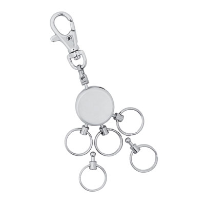 Porte clés multi anneaux publicitaire personnalisé